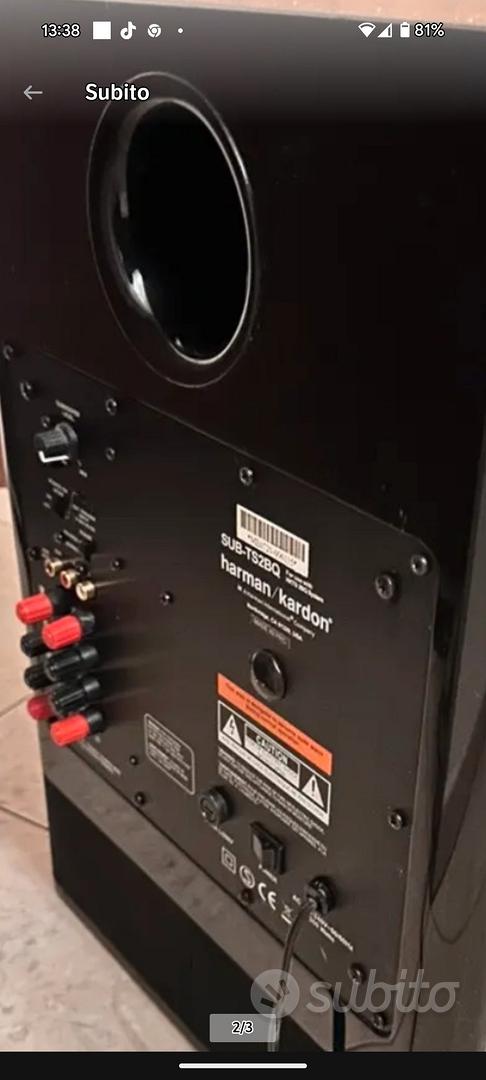 subwoofer Harman Kardon - Audio/Video In vendita a Torino