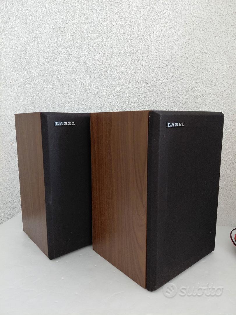 Coppia casse acustiche LABEL - Audio/Video In vendita a Verbano-Cusio ...