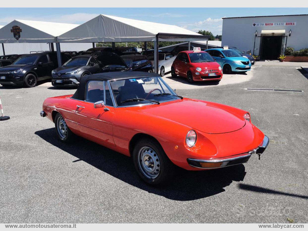 Subito - Auto Moto Usate Roma - ALFA ROMEO Spider 1.3 Junior DUETTO ASI ...