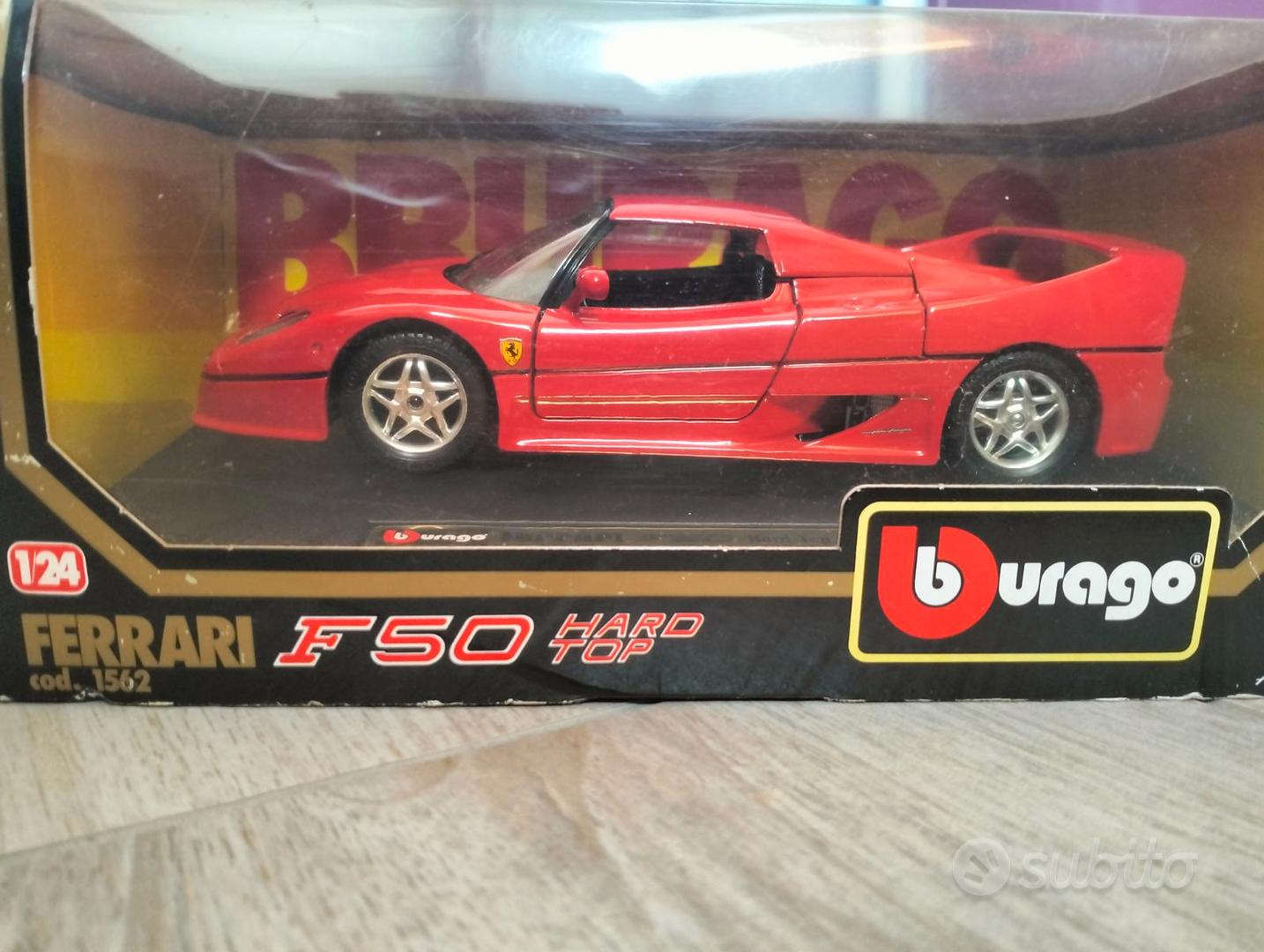 Modellino Bburago FERRARI F50 HARD TOP anno 1995 - Collezionismo In ...