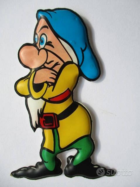 BRONTOLO h 12 cm - Walt Disney Productions 1965 - Collezionismo In ...