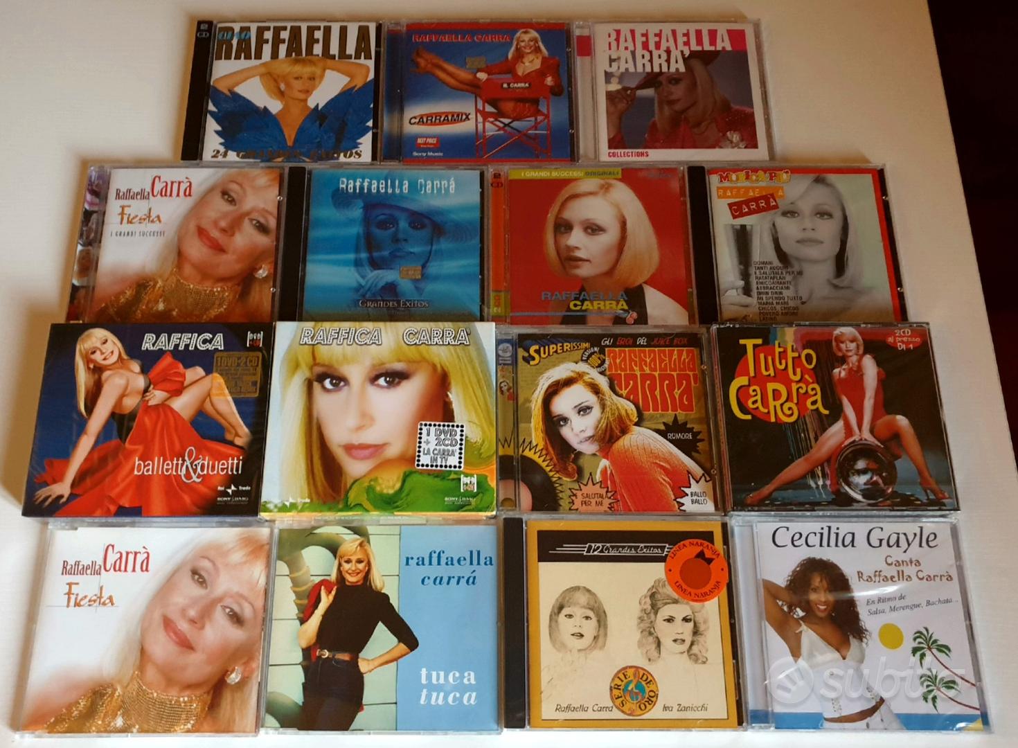 Raffaella Carrà e Tiziano Ferro cd original gadget - Musica e Film In ...