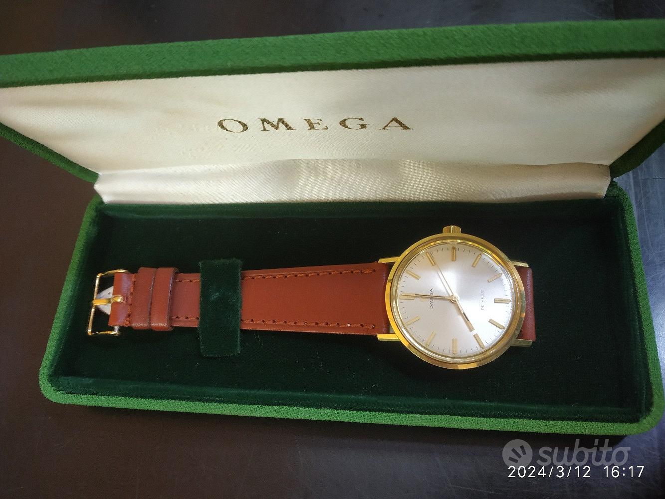 OROLOGIO OMEGA DE VILLE ORO 18 VINTAGE AUTOMATICO - Abbigliamento e ...
