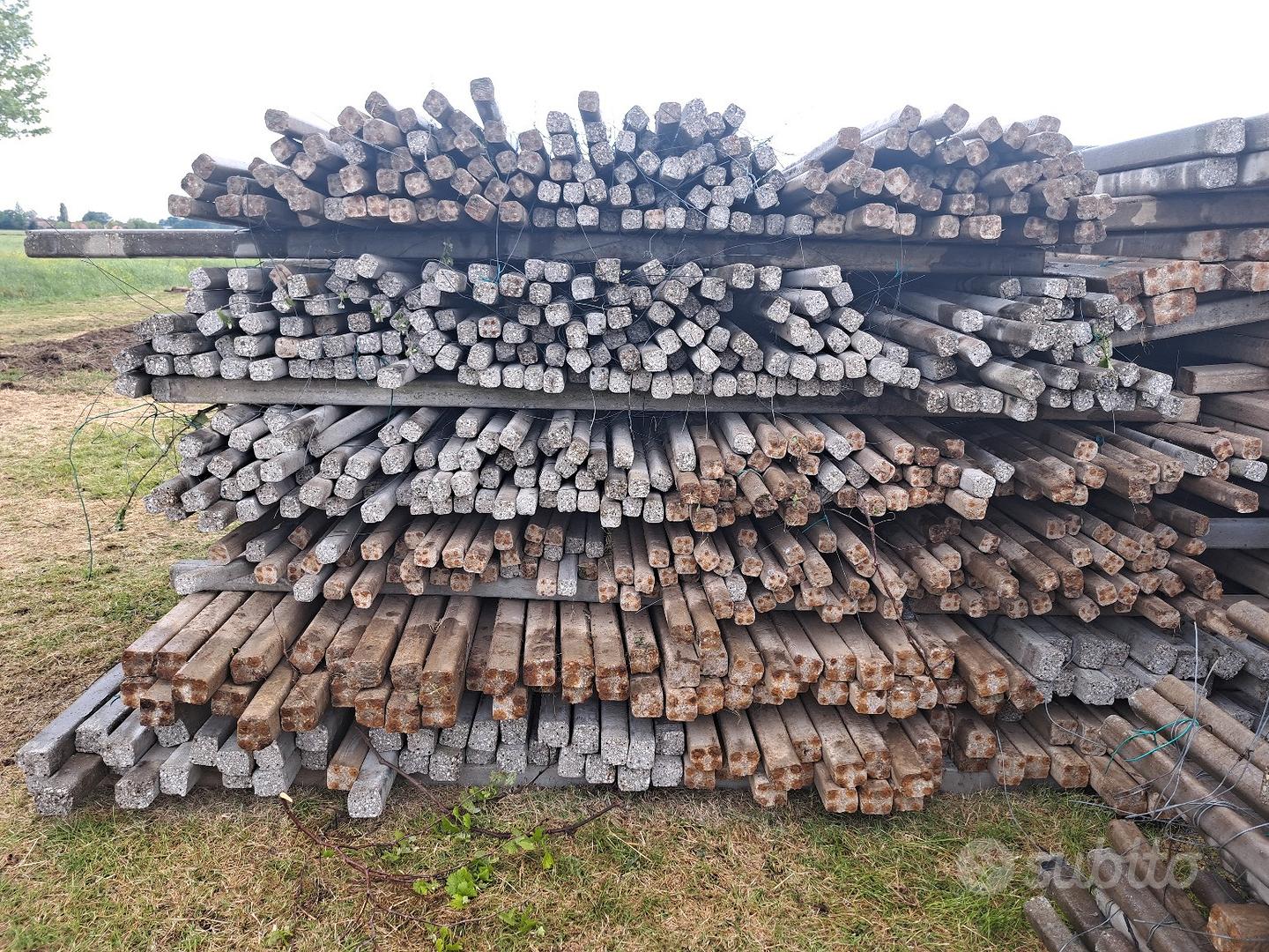 Pali in cemento e braccetti per vigneto GDC - Giardino e Fai da te In ...