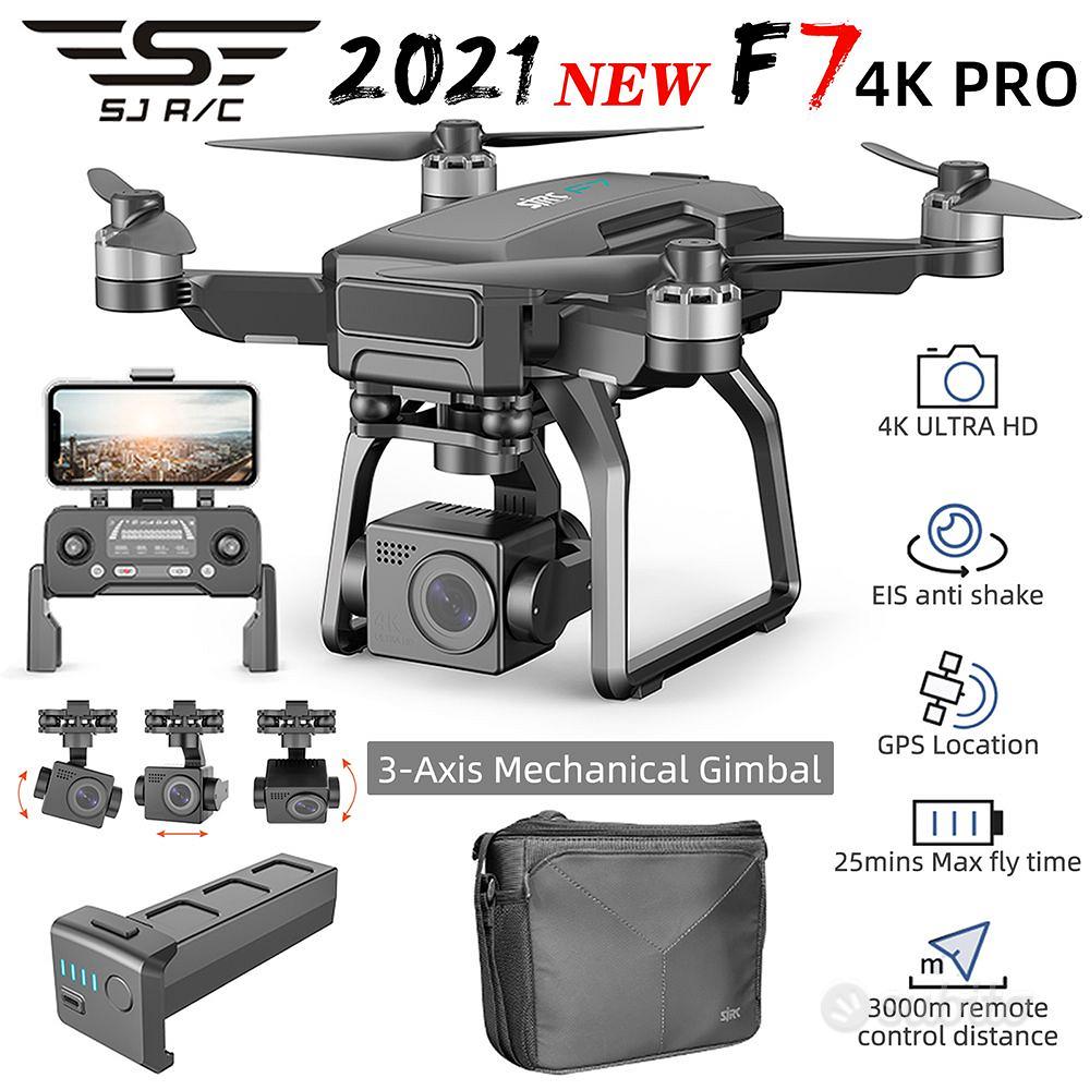 drone SJRC F7 PRO GPS Drone 4K Dual HD Camera 3km - Fotografia In ...