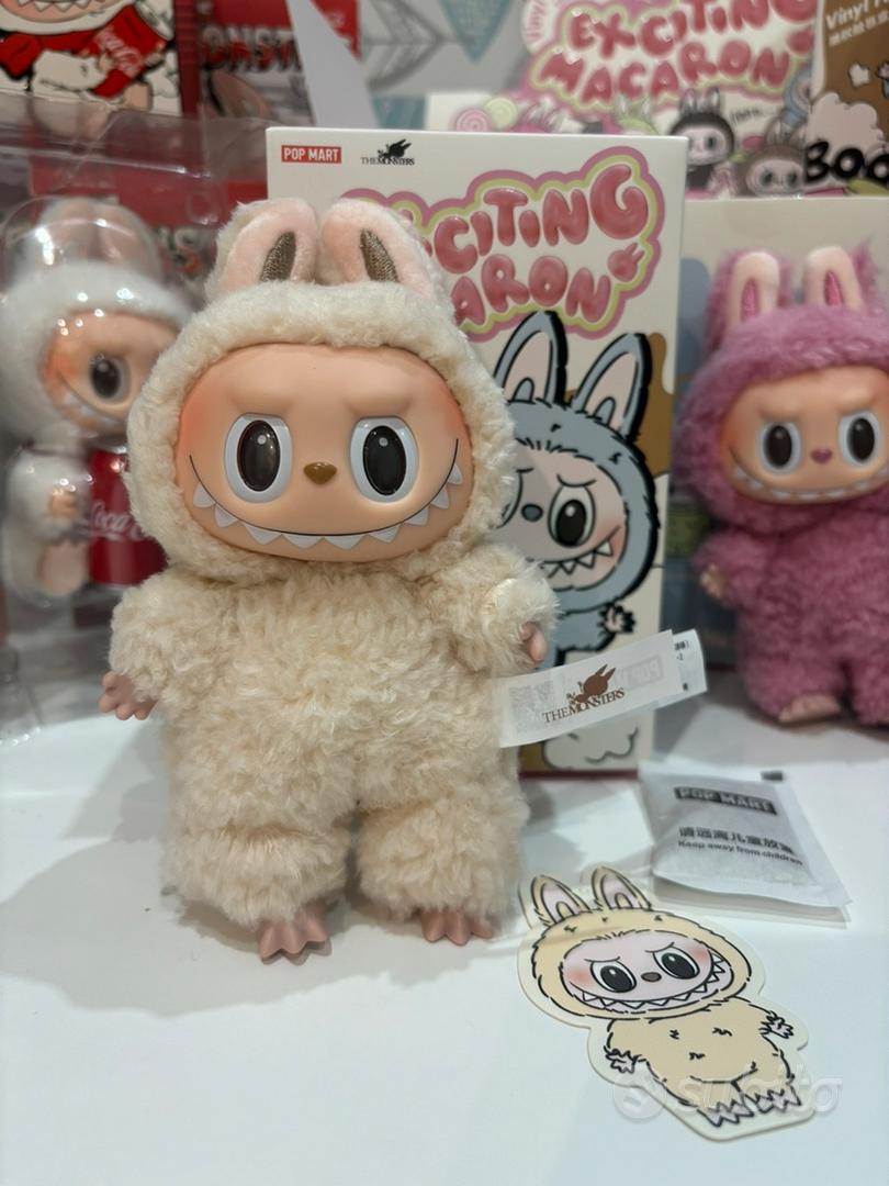Labubu Macaron Pop Mart Originale Soy Milk ,panna - Collezionismo In ...