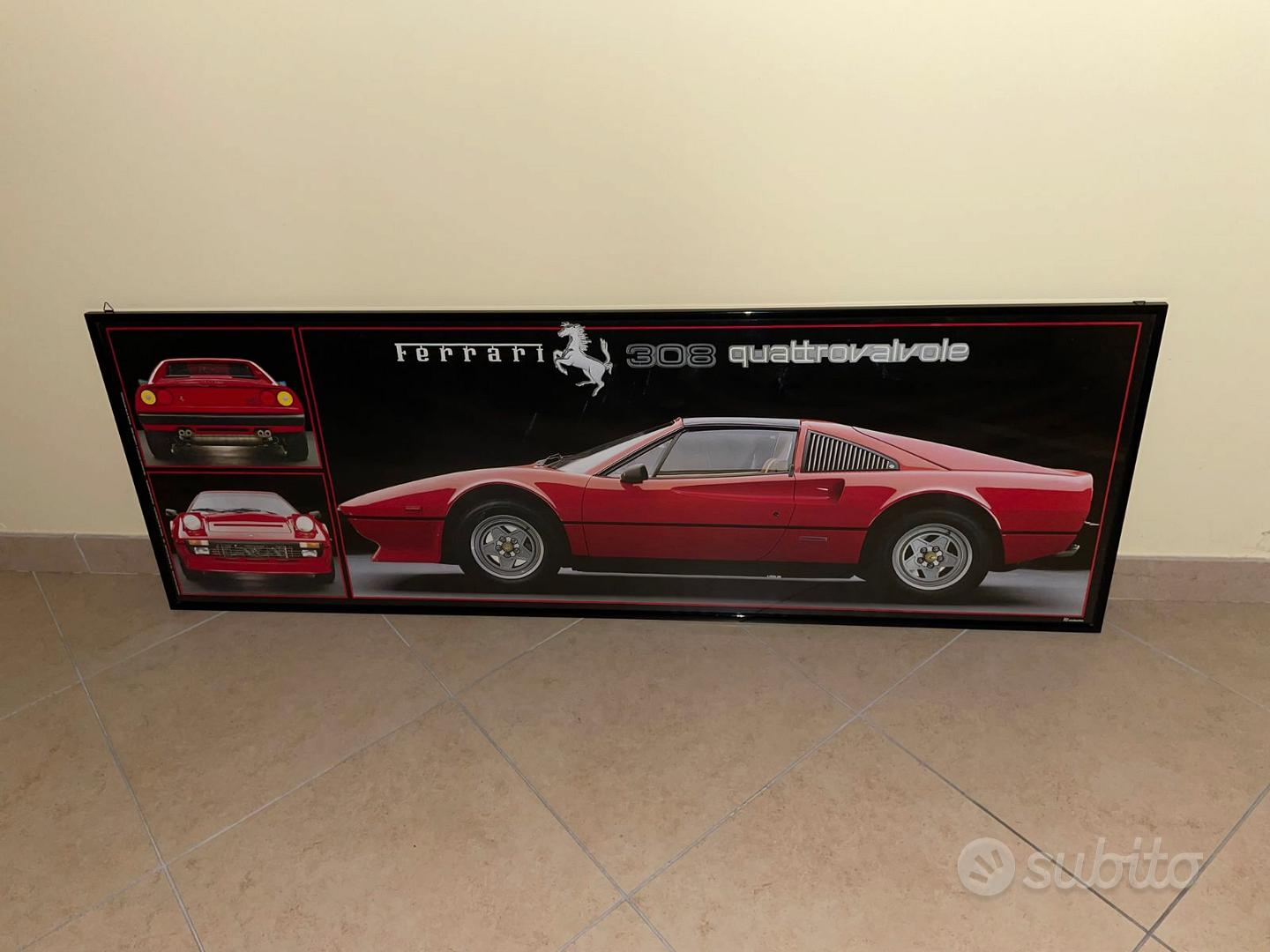 Ferrari 308 Quattrovalvole poster Verkerke 1984 - Collezionismo In ...