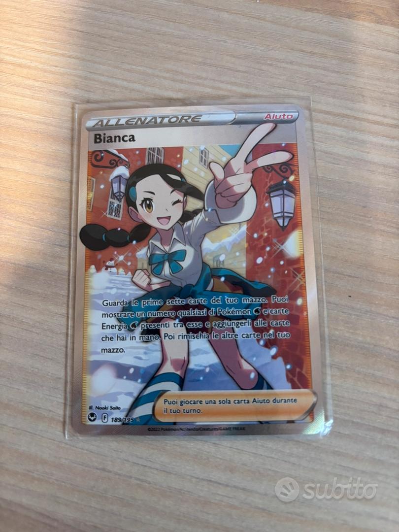 Carta pokemon Bianca full art IT 189/195 - Collezionismo In vendita a ...