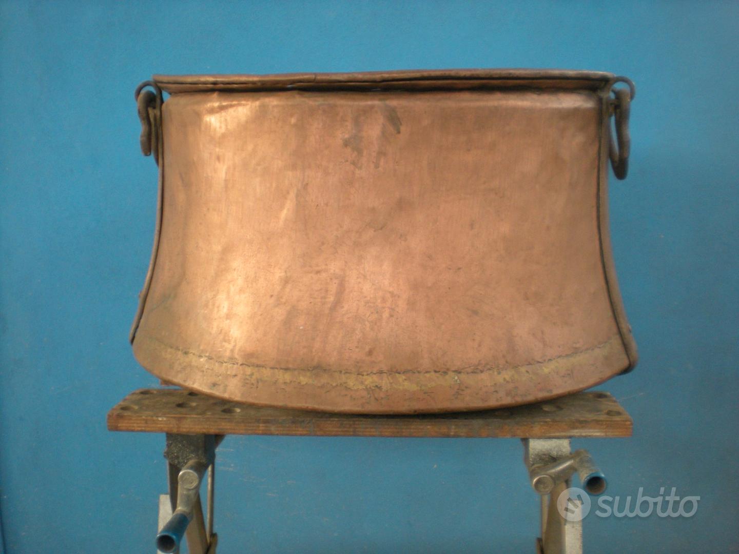 Antica caldera rame parmigiano reggiano - Arredamento e Casalinghi In ...