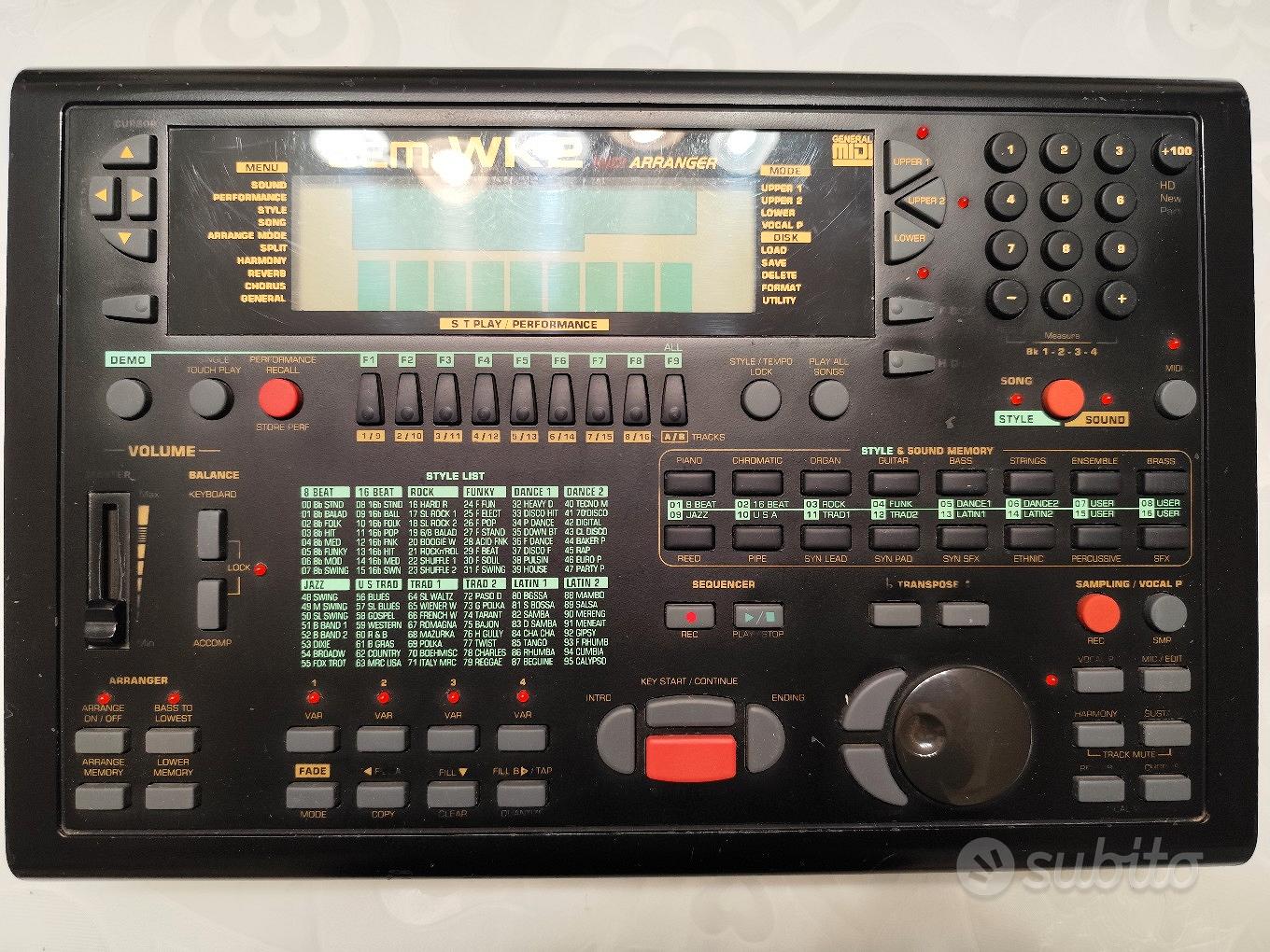 GEM WK2 modulo expander arranger - Strumenti Musicali In vendita a Roma