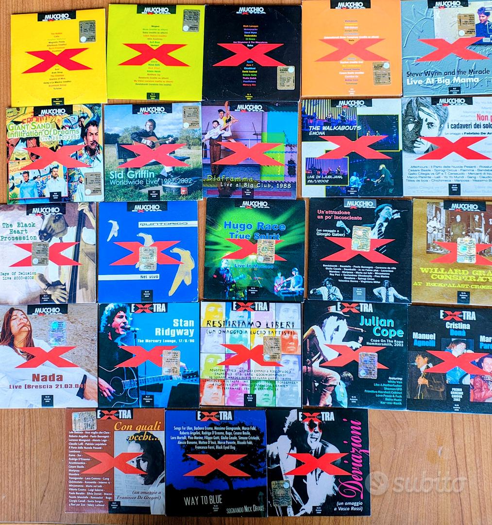 Lotto completo 23 cd allegati Mucchio Extra raro - Musica e Film In ...