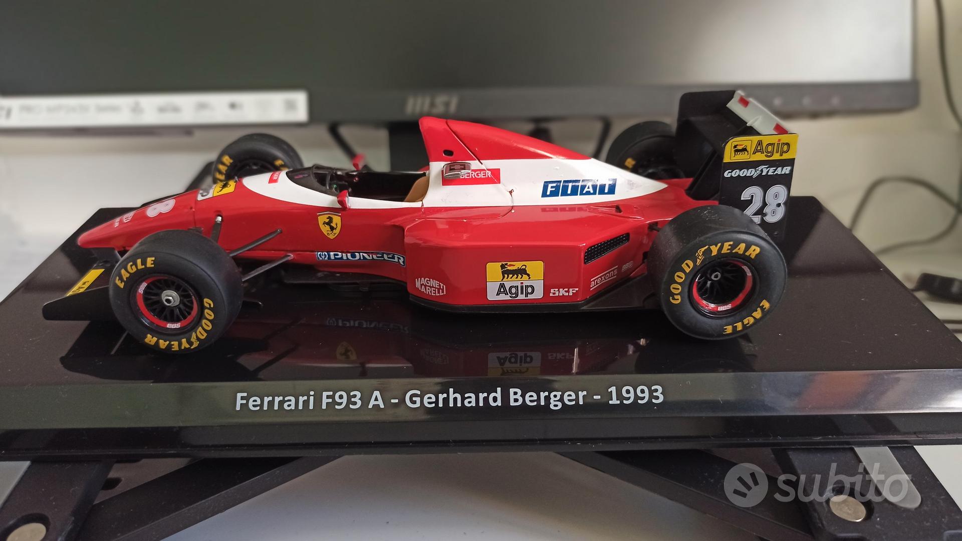 Ferrari F93 A Gerhard Berger 1993 scala 1:24 - Collezionismo In vendita a Roma