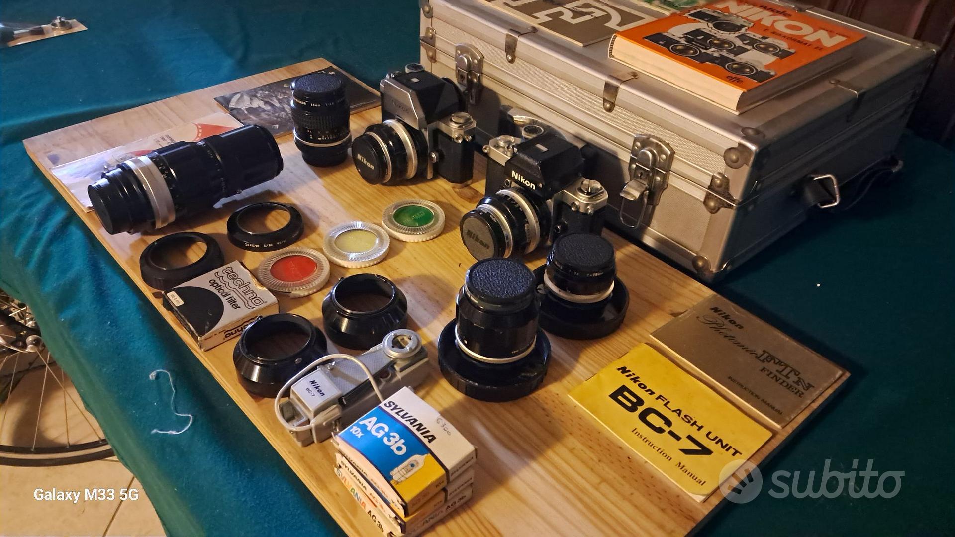 Nikon – kit reflex F1 Photomic + F2 Photomic - Fotografia In vendita a ...