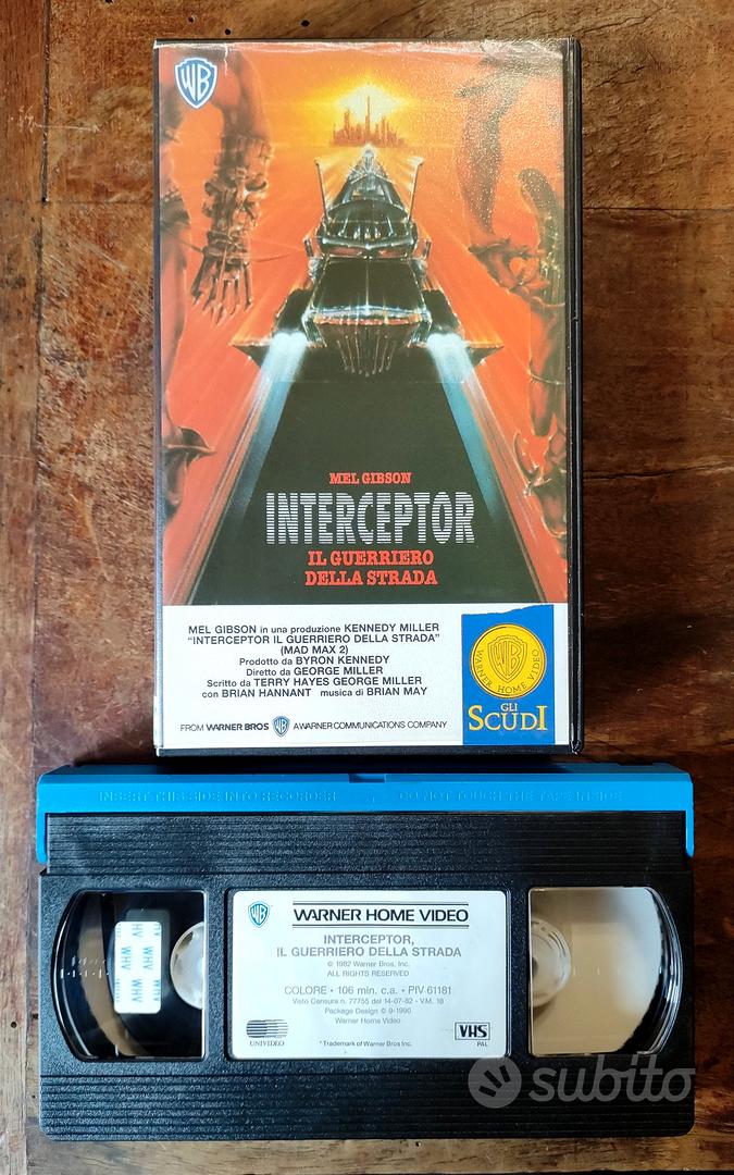 vhs Film INTERCEPTOR 1982 Mel Gibson - Collezionismo In vendita a Alessandria