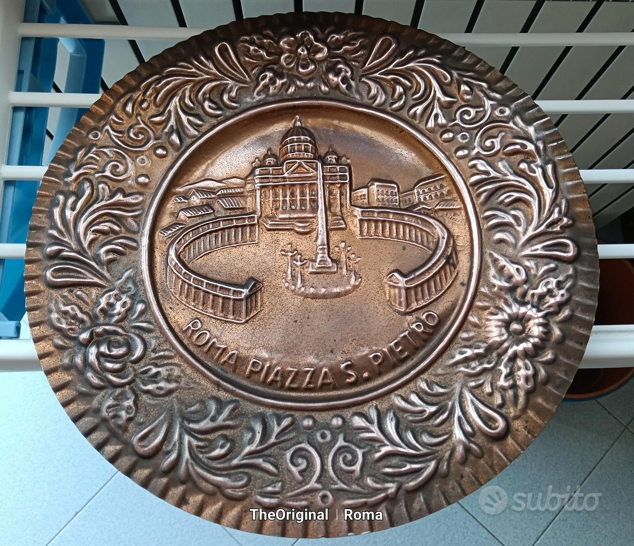 quadro tondo in rame - Arredamento e Casalinghi In vendita a Roma