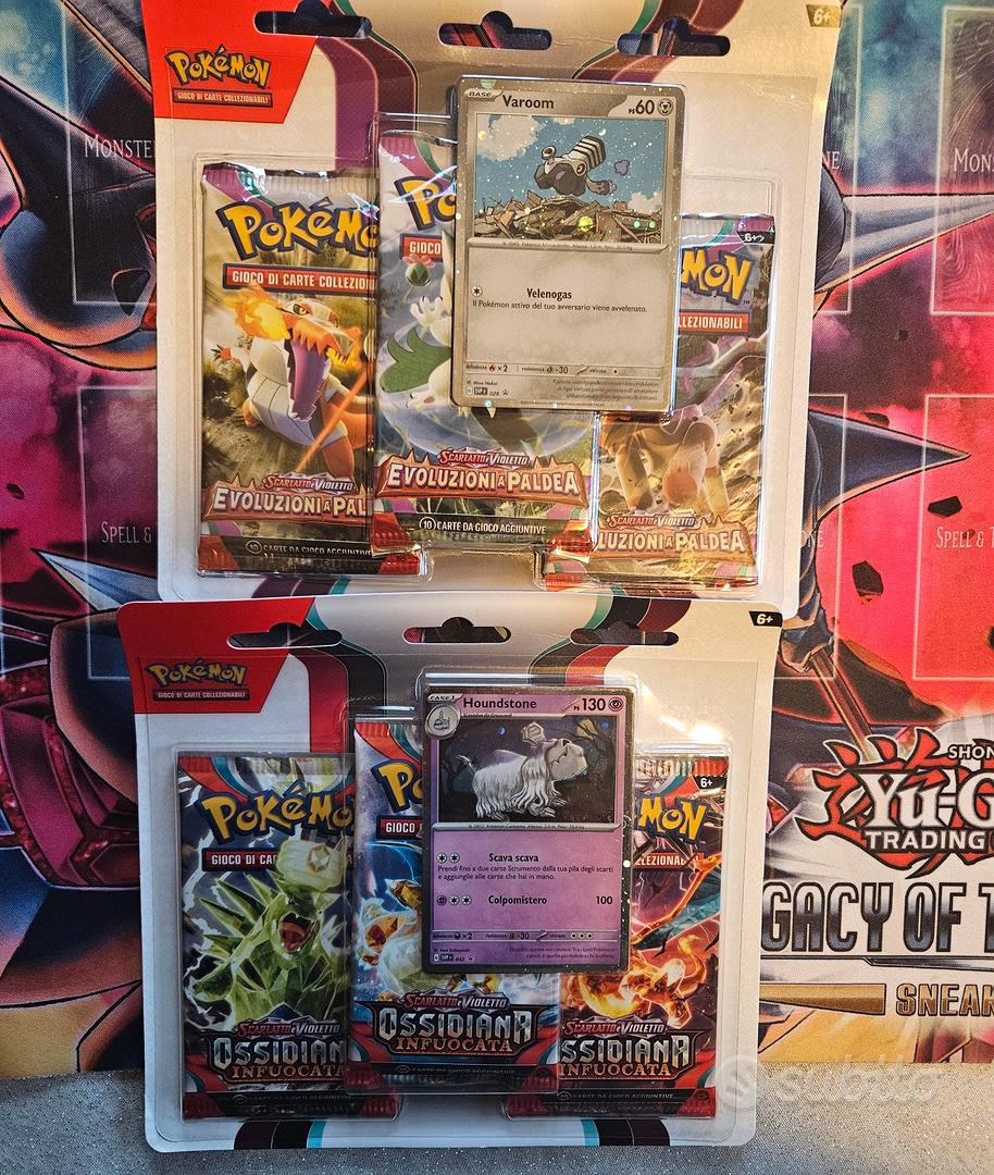Blister di bustine - Pokémon. - Collezionismo In vendita a Reggio Emilia