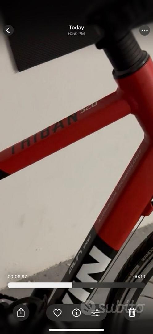 B'Twin Triban 520 flat bar usata una sola volta -M - Biciclette In vendita a Milano