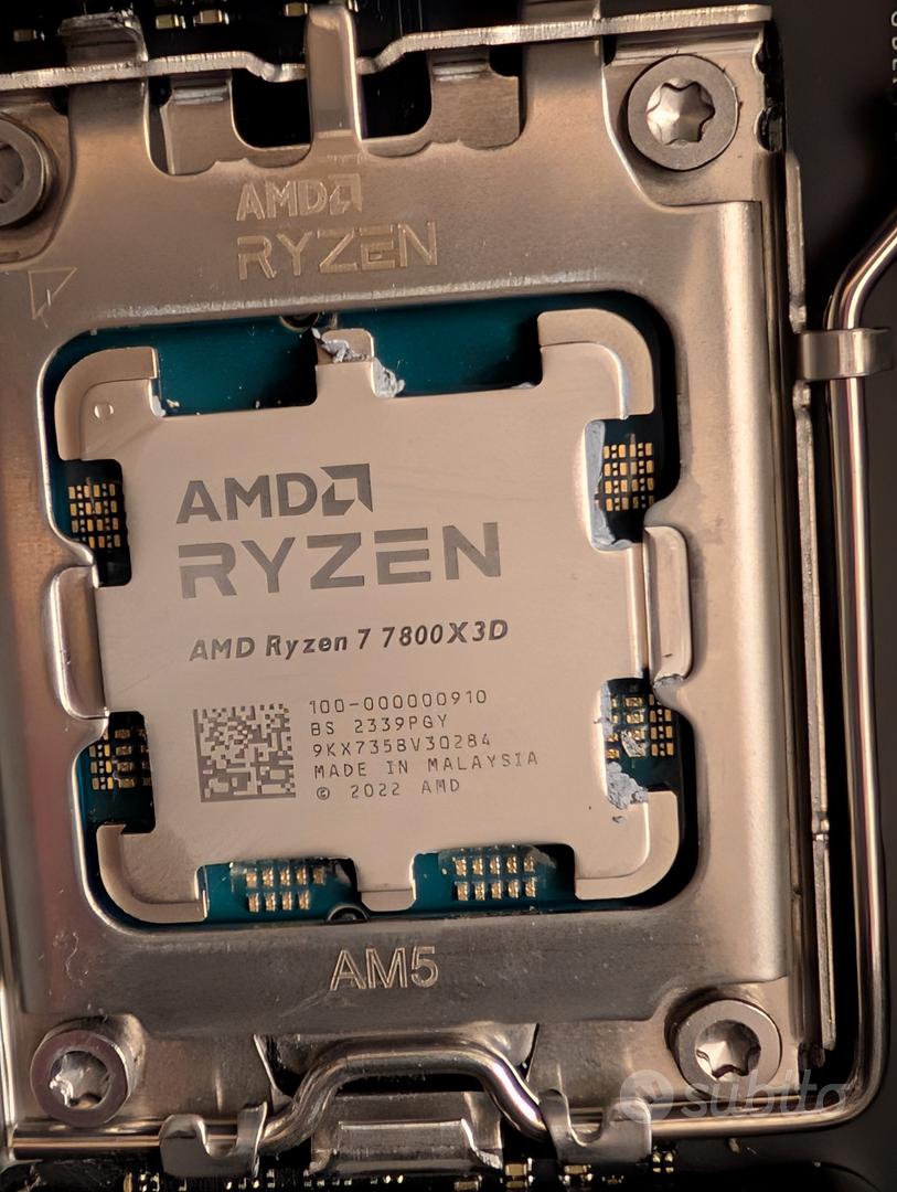 CPU AMD Ryzen 7 7800x3d in garanzia - Informatica In vendita a Firenze
