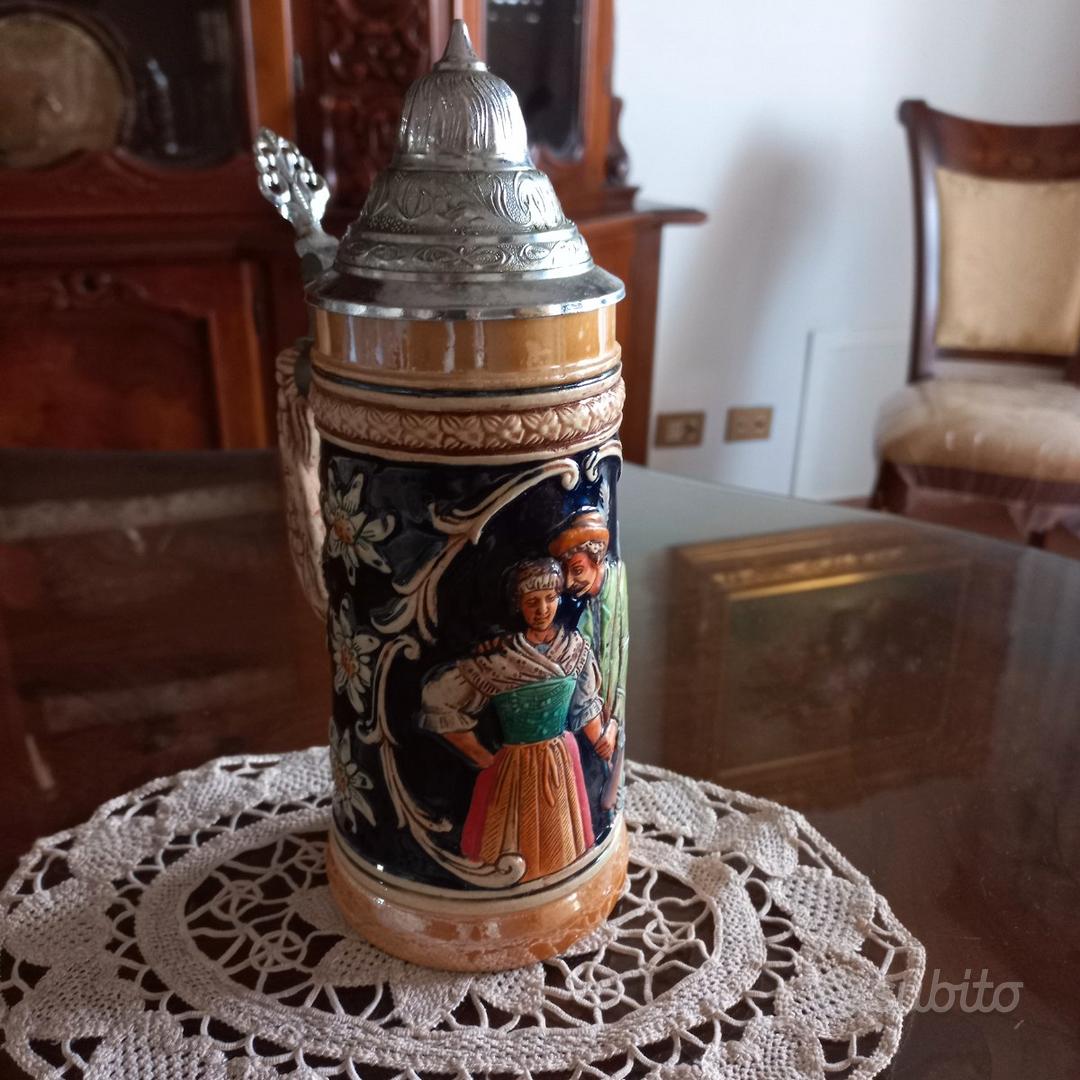 PRESTIGIOSO BOCCALE DA BIRRA vintage anni 60 - Collezionismo In vendita ...