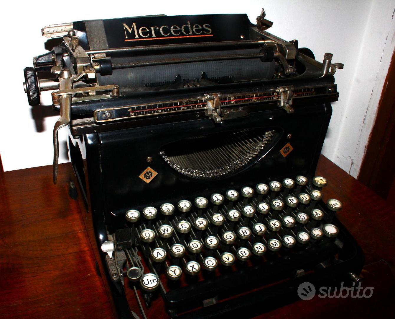 "Mercedes" esclusiva macchina da scrivere anni 20/ - Collezionismo In ...