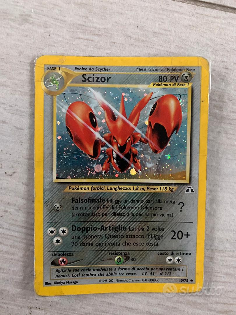 Carta Pokemon Scizor Collezionismo In Vendita A Verona