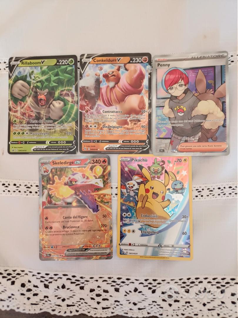 5 Carte Pokemon Nuove Collezionismo In Vendita A Roma