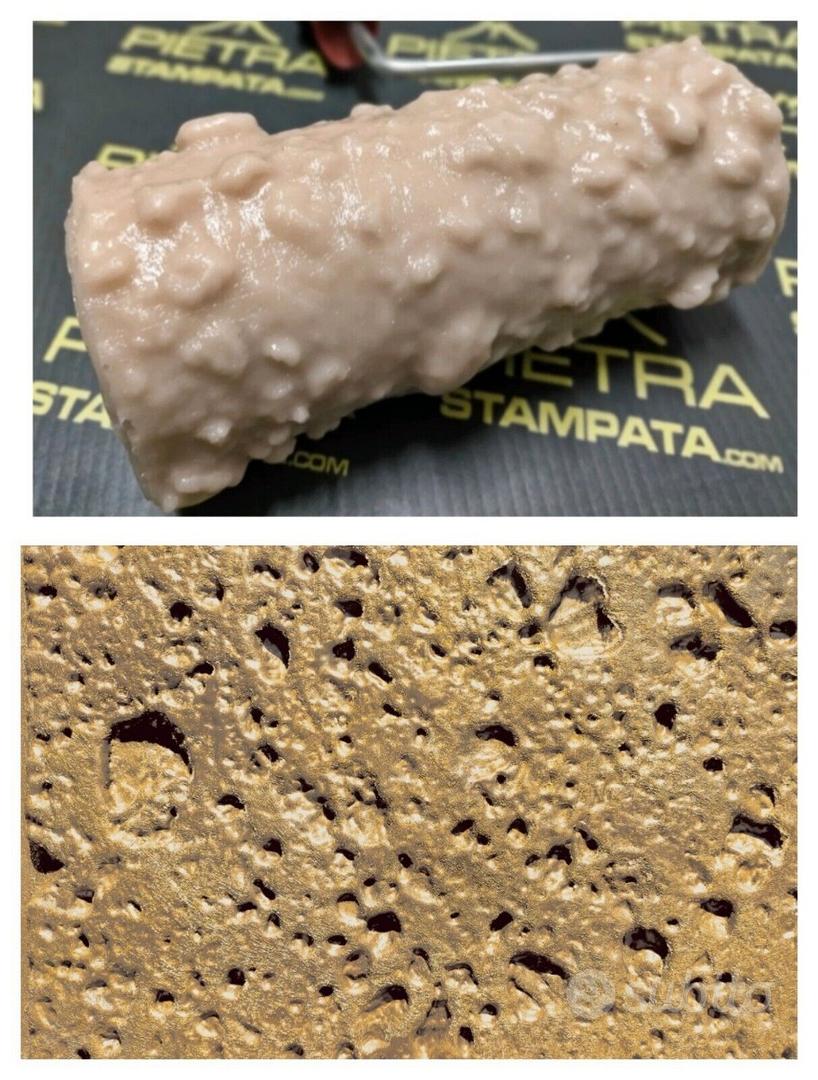 Rullo per intonaco stampato cemento muro - Giardino e Fai da te In ...