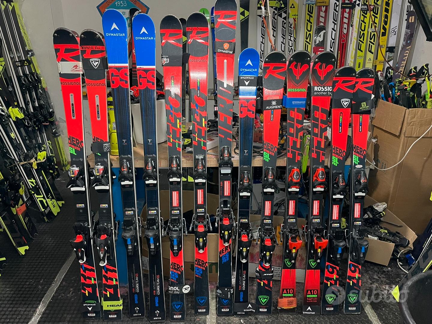 Sci rossignol hero e dynastar GS e SL VARIE MISURE - Sports In vendita ...
