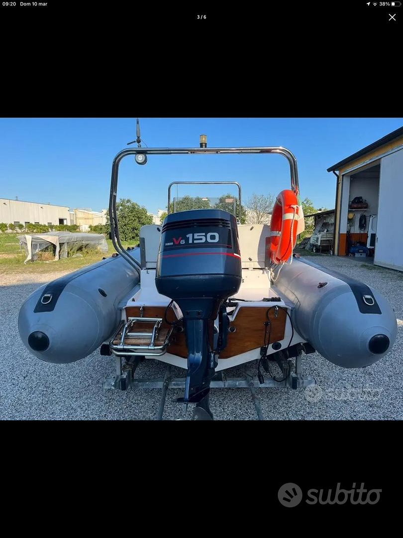 Gommone Asso mi 6,30 con motore Yamaha 150cv - Nautica In vendita a Sassari