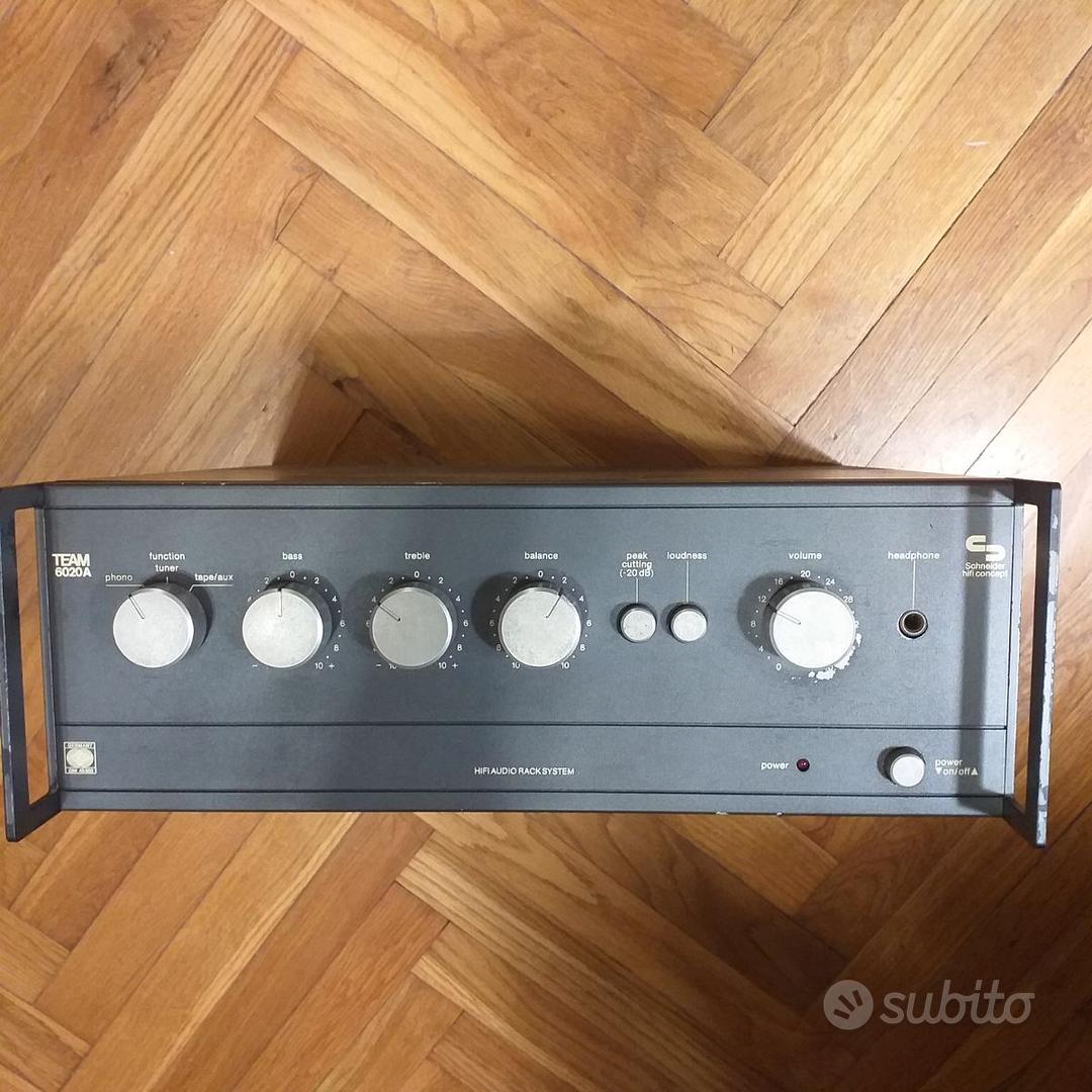 Amplificatore Schneider con ingresso phono - Audio/Video In vendita a ...