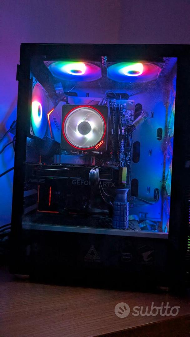 PC Gaming| Ryzen 7 3700X | RTX 4060 | 16GB RAM - Informatica In vendita ...