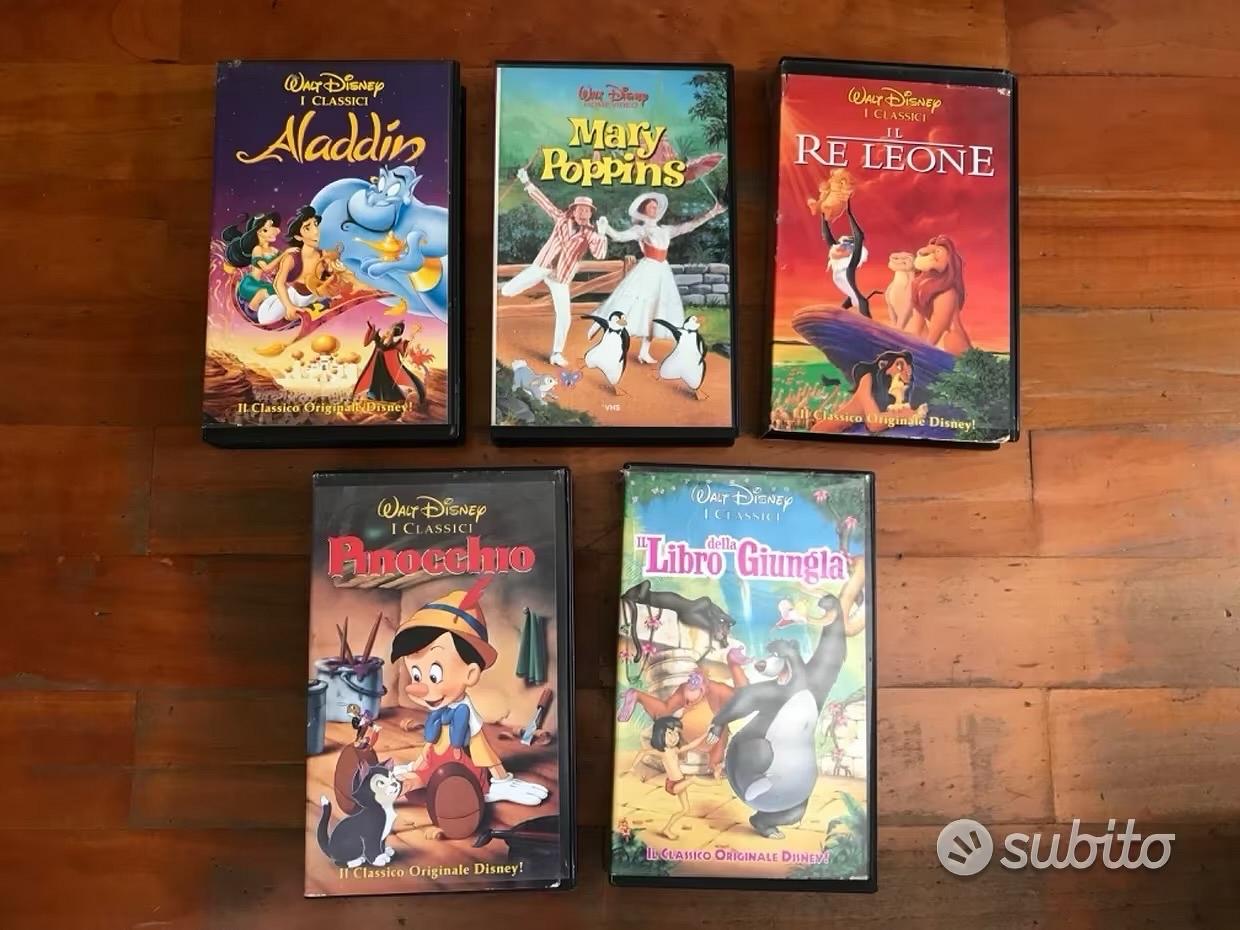 CLASSICI DISNEY e vari VHS - Audio/Video In vendita a Genova
