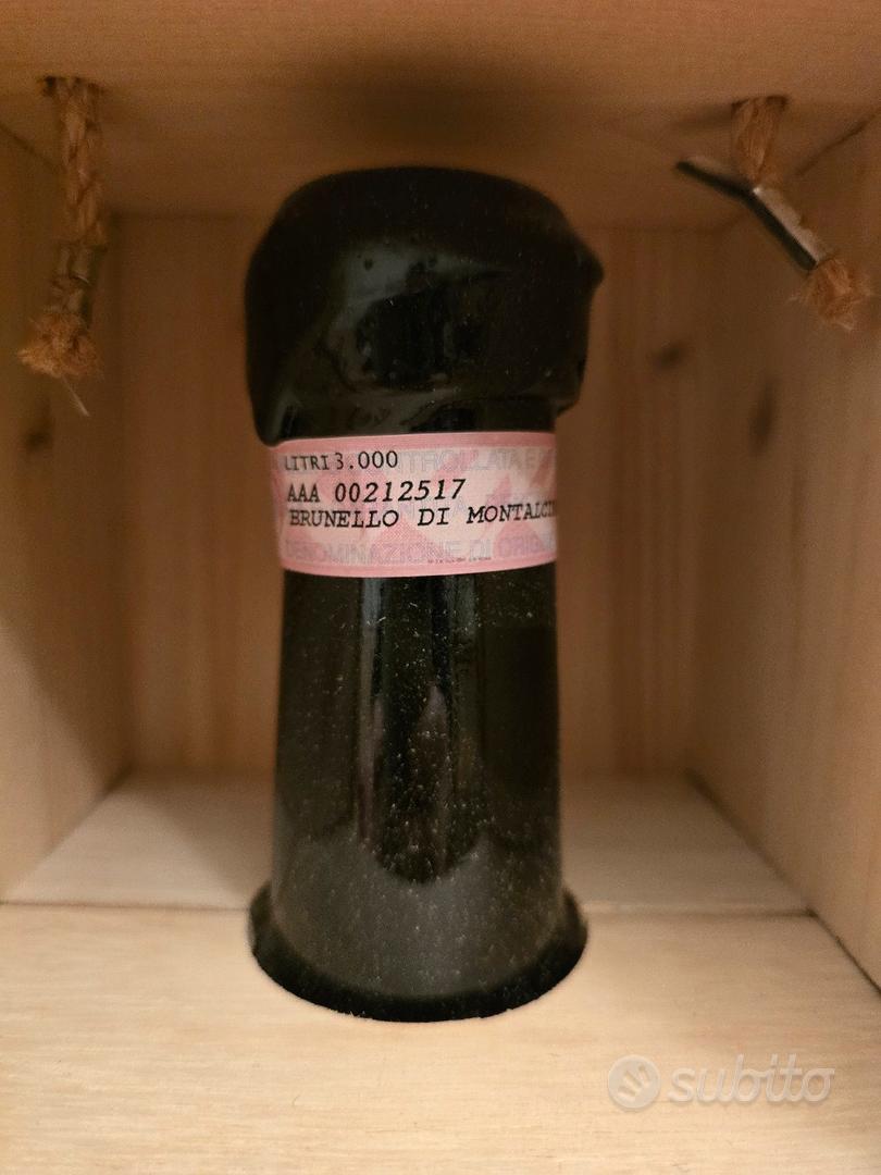 RARA MAGNUM 3L BRUNELLO DI MONTALCINO "ETICHETTA - Collezionismo In ...