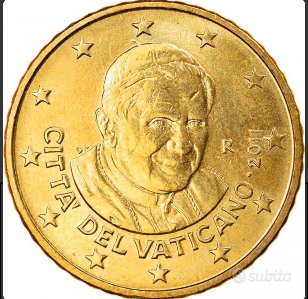 Rara moneta 50 cent Città Del Vaticano - Collezionismo In vendita a Trapani