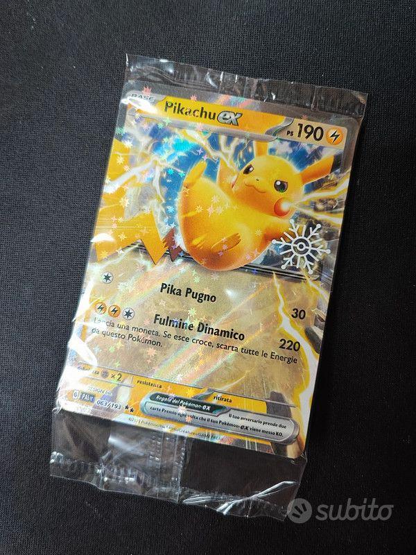 Carta Pokémon Pikachu Ex 063193 Winter Sealed Collezionismo In