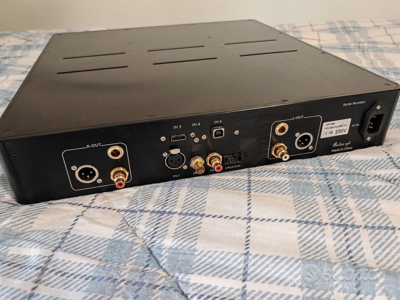 Audio Gd r8 he, Dac magna upgrade - Audio/Video In vendita a Roma