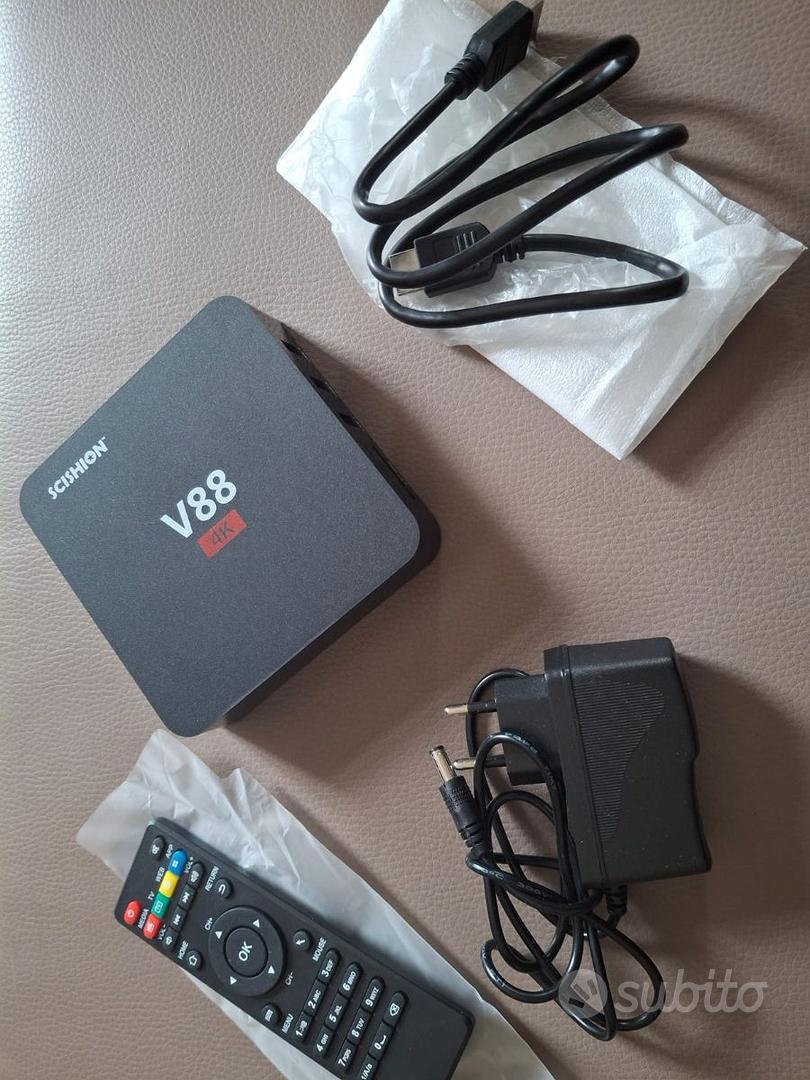 SHISHION V88 4K Android smart TV box - Audio/Video In vendita a Napoli