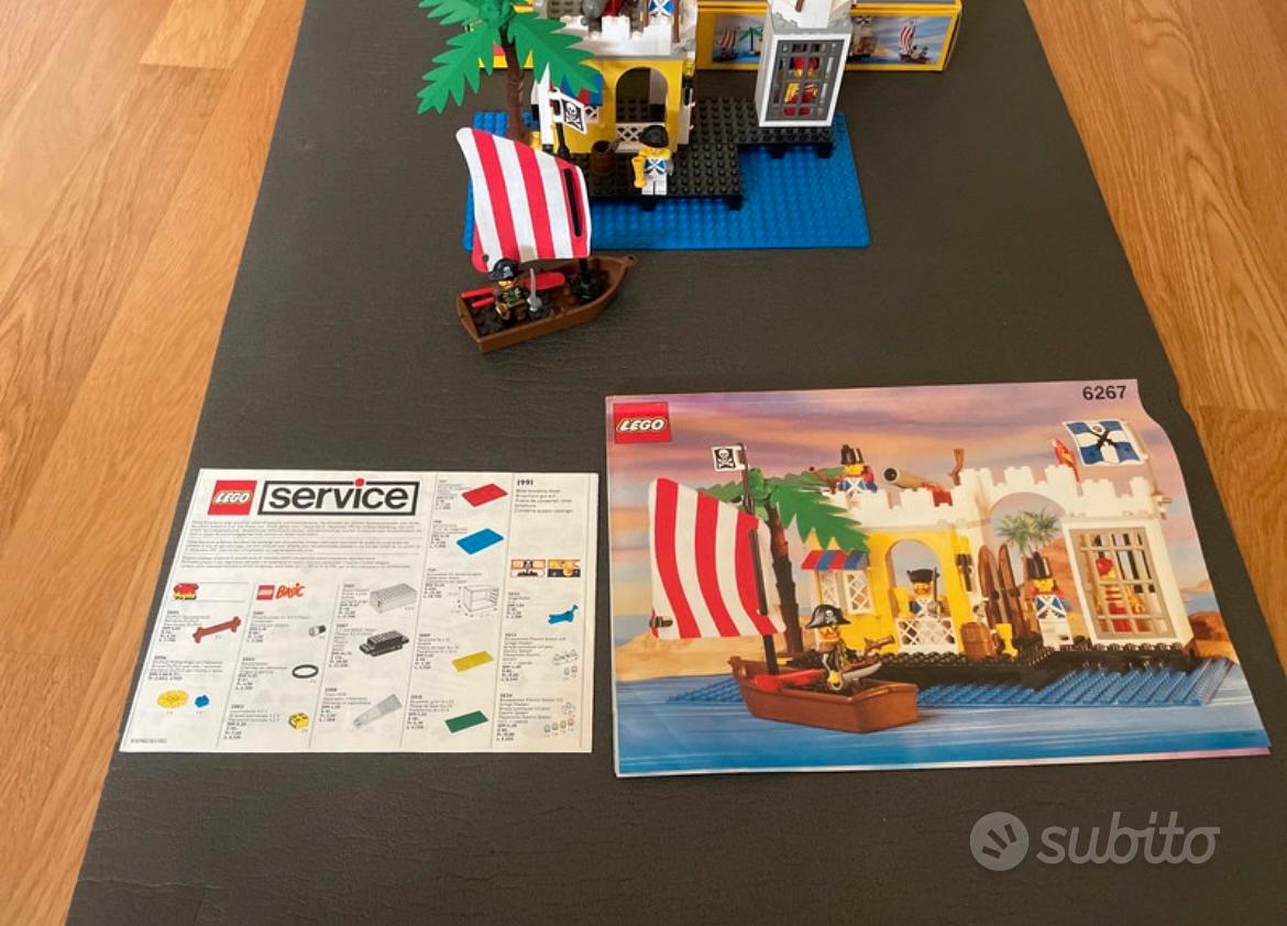 Lego Pirati 1991 Set 6267 Lagoon Lock-Up Completo - Collezionismo In ...