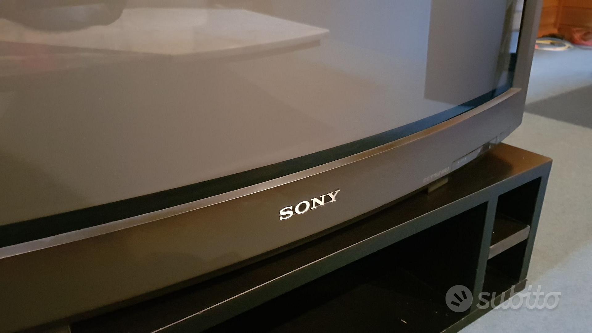 SONY TRINITRON 34" KV-D3411A - RETROGAMING - VHS - Audio/Video In ...