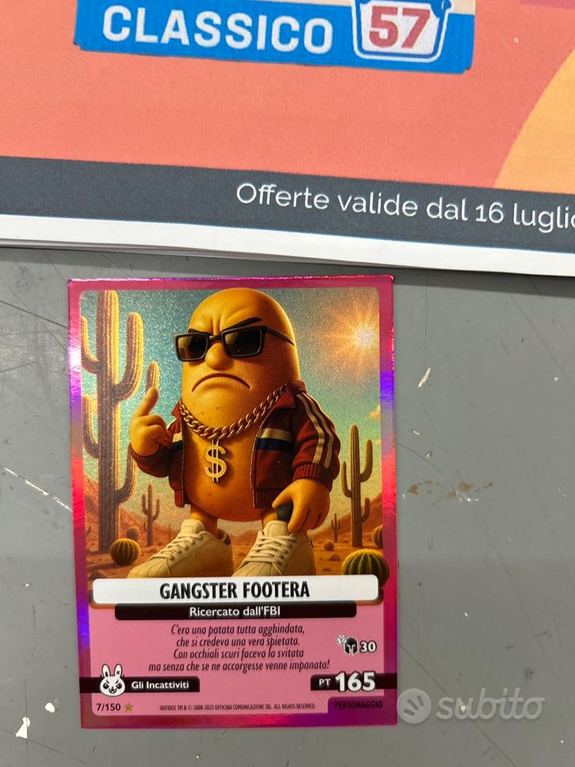 carta italian brainrot gangster footera - Collezionismo In vendita a Teramo