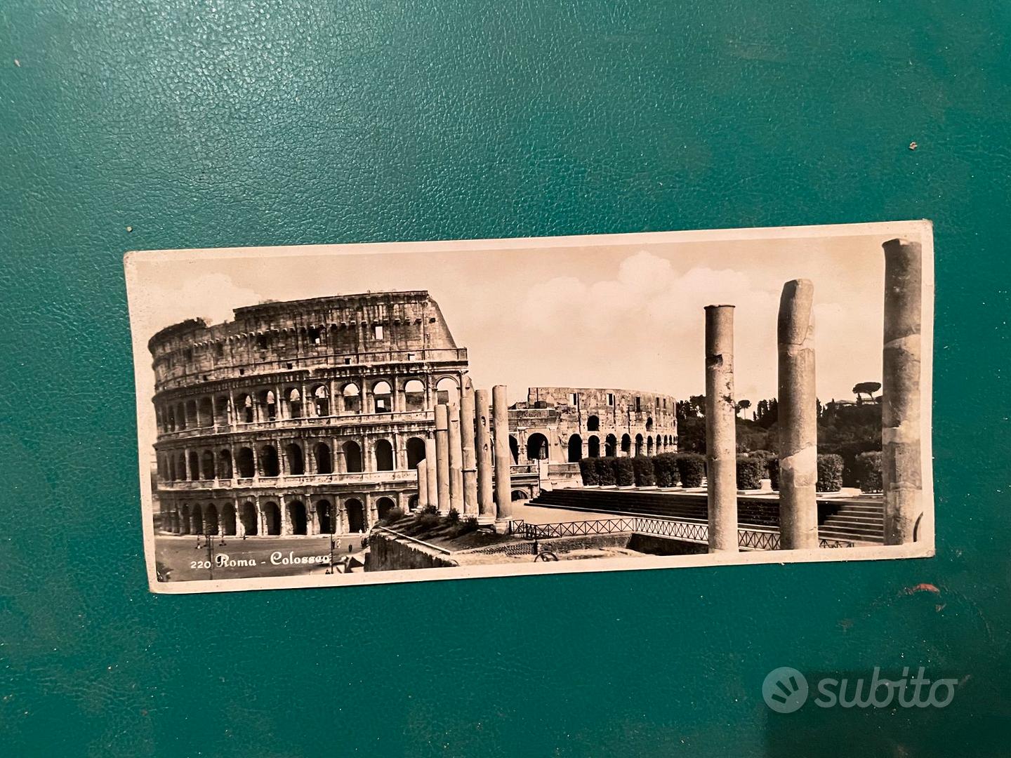 Cartolina d'epoca Roma - Colosseo - Collezionismo In vendita a Viterbo