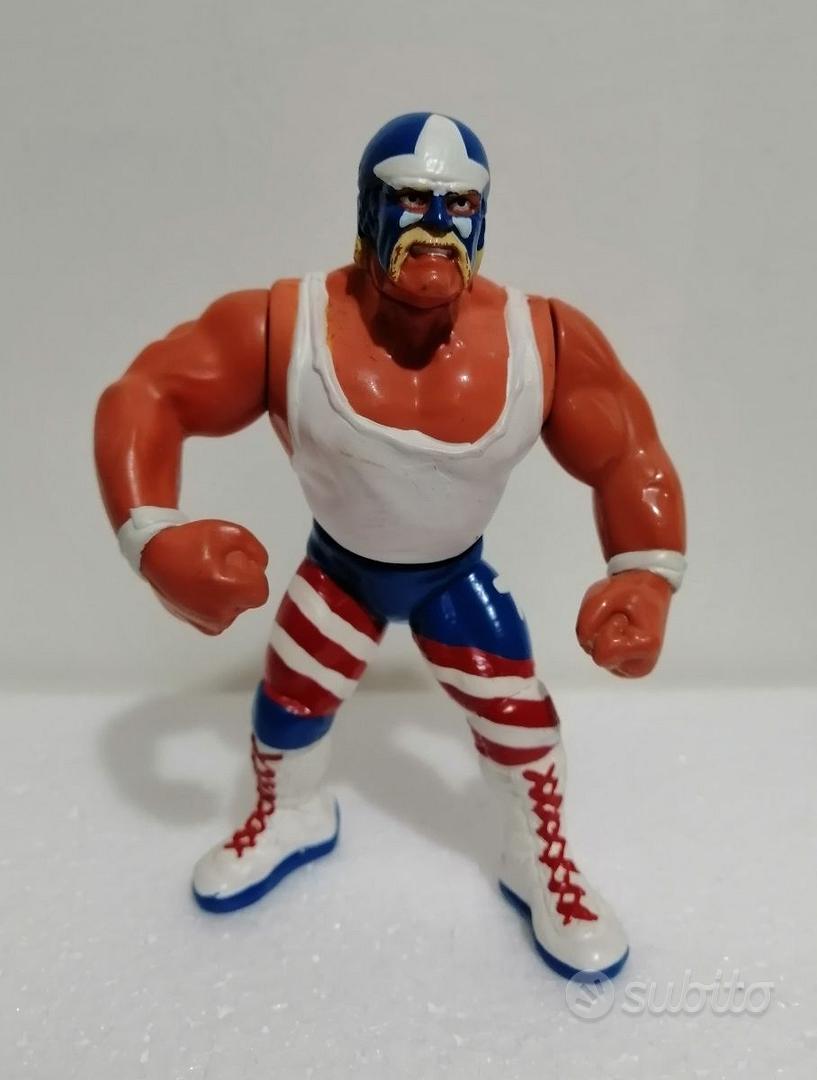 WWF WWE Hulk Hogan Hasbro custom Mr. America retro - Collezionismo In ...
