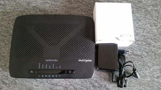 N.2 Modem Router Fastweb Technicolor TG 1100 - Informatica In vendita a ...