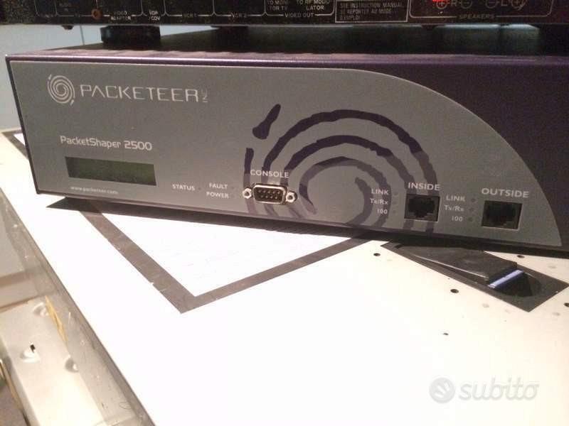Packeteer PacketShaper 2500 - Analizzatore rete - Informatica In ...