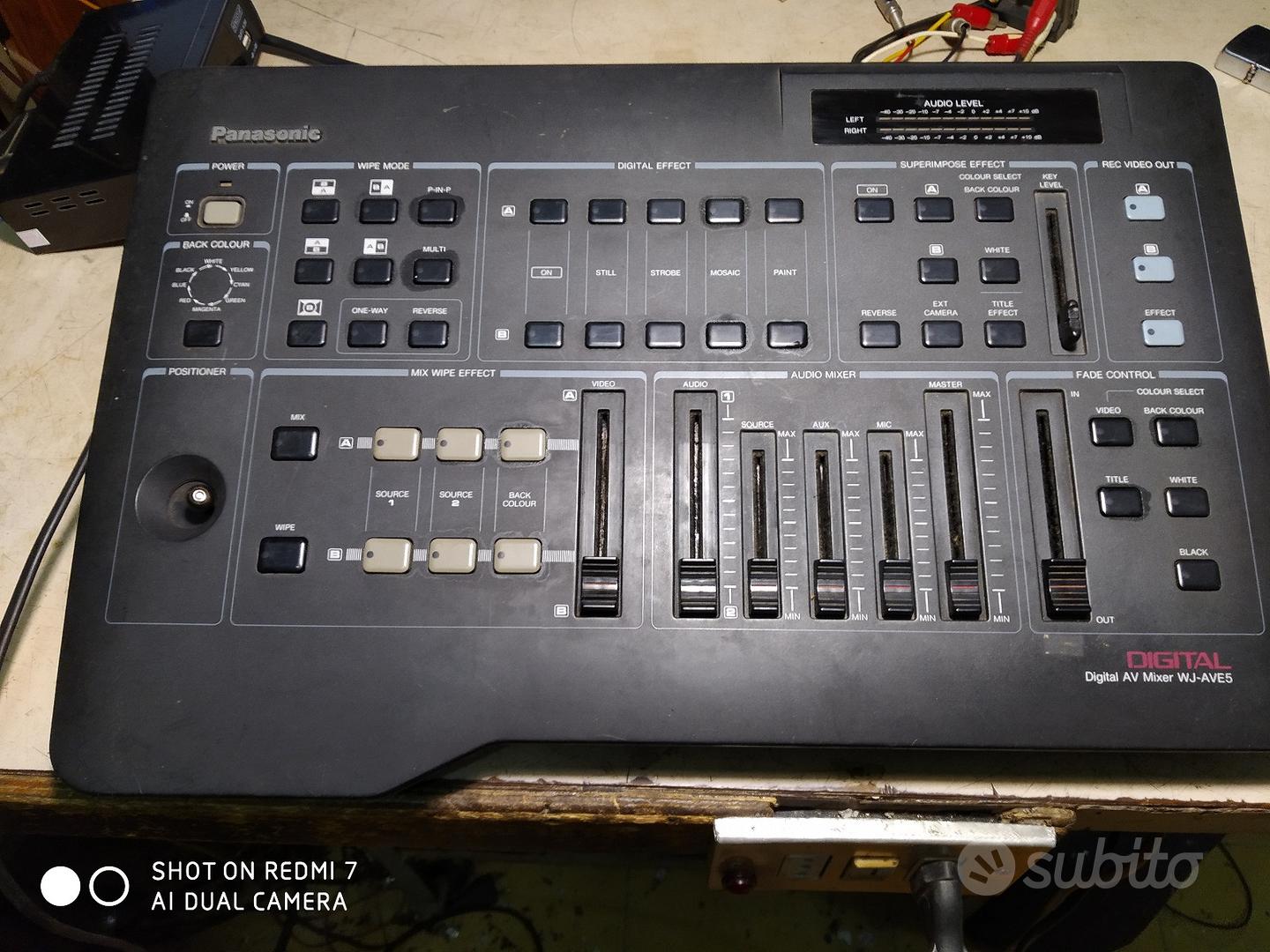 Panasonic Digital AV Mixer WJ AVES - Audio/Video In vendita a Latina