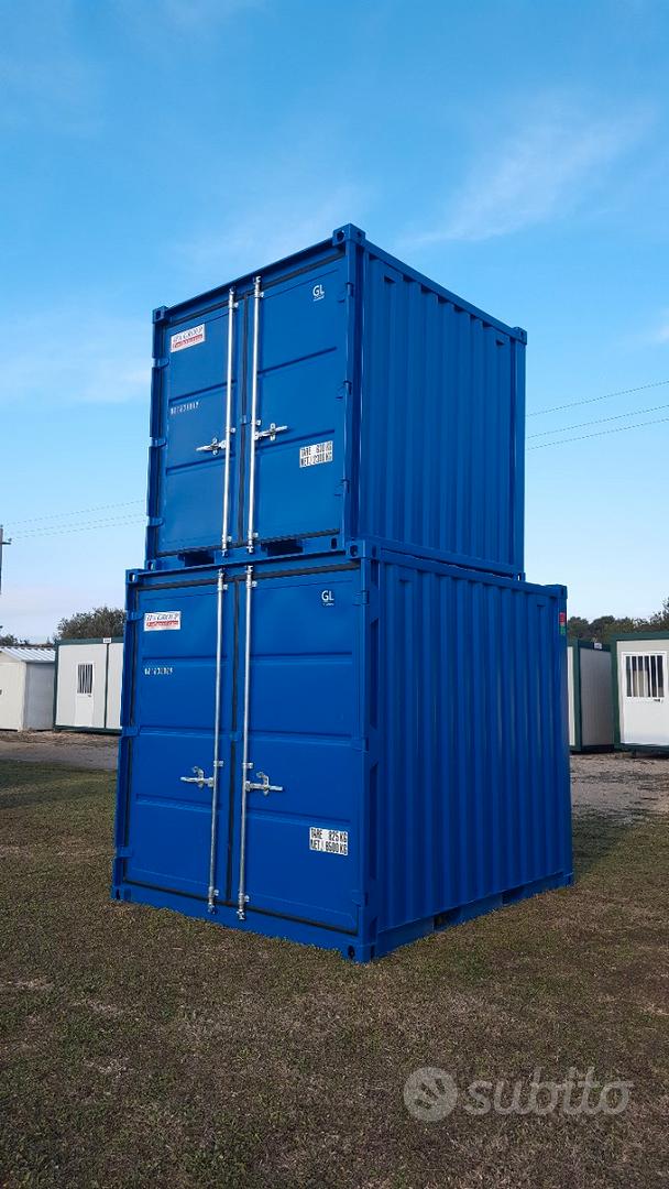 Container magazzino in metallo 2.44 x 2.20 - Giardino e Fai da te In ...