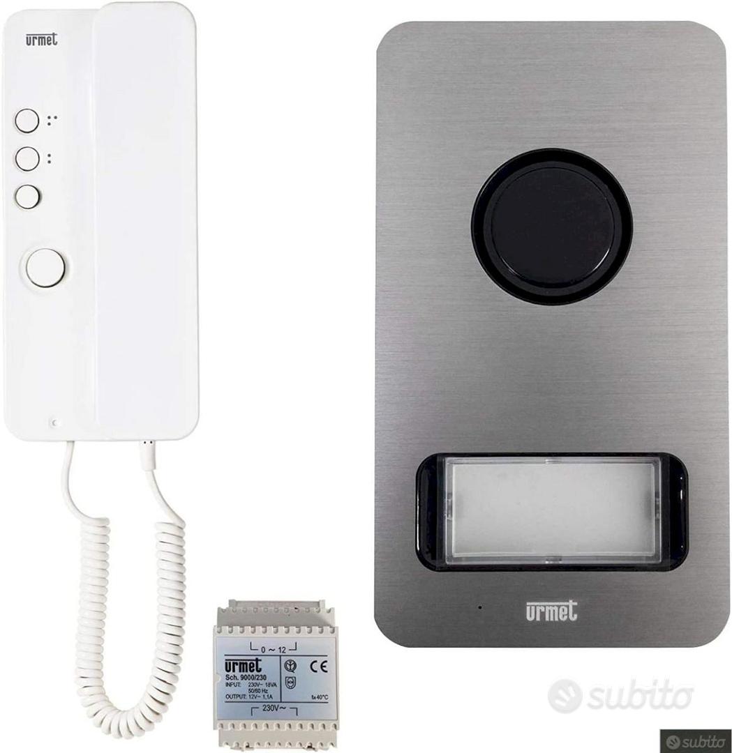URMET Con cavo 1122/601 KIT CITOFONICO 4+N MONO E - Elettrodomestici In ...