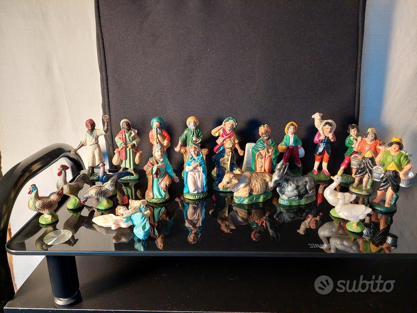 Statuine presepe d'epoca in bachelite - Collezionismo In vendita a ...