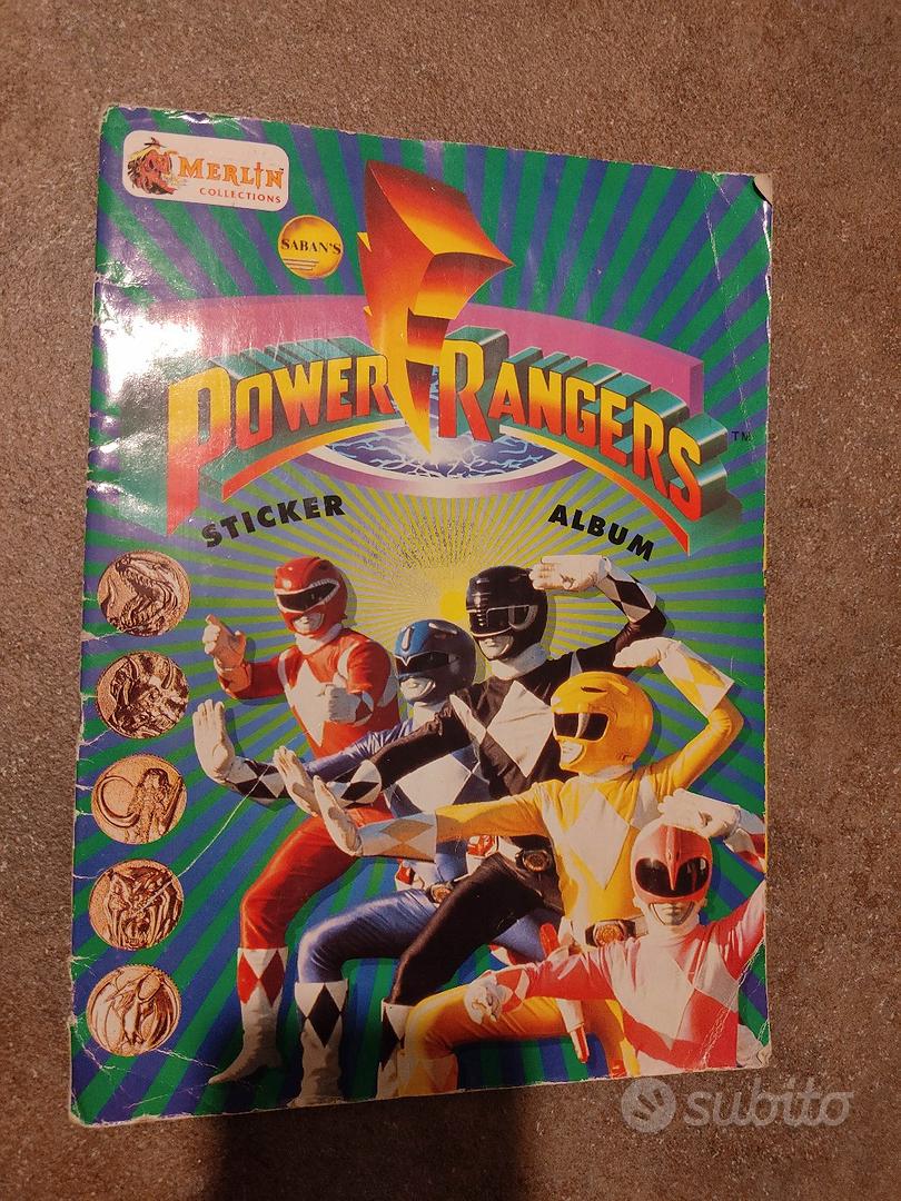 album figurine anni 90 power rangers - Collezionismo In vendita a Pescara