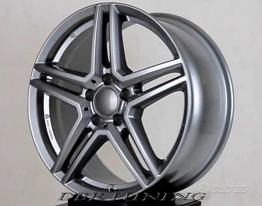 Subito - dbrtuning - Cerchi in lega MERCEDES RIAL M10 Metal gray 18 ...